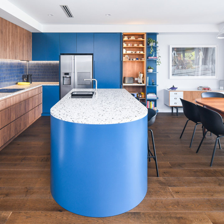 75 Beautiful Kitchen with Terrazzo Benchtops Ideas & Designs - June ...