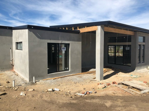 Struggling with Grey Render Paint Colour | Houzz AU