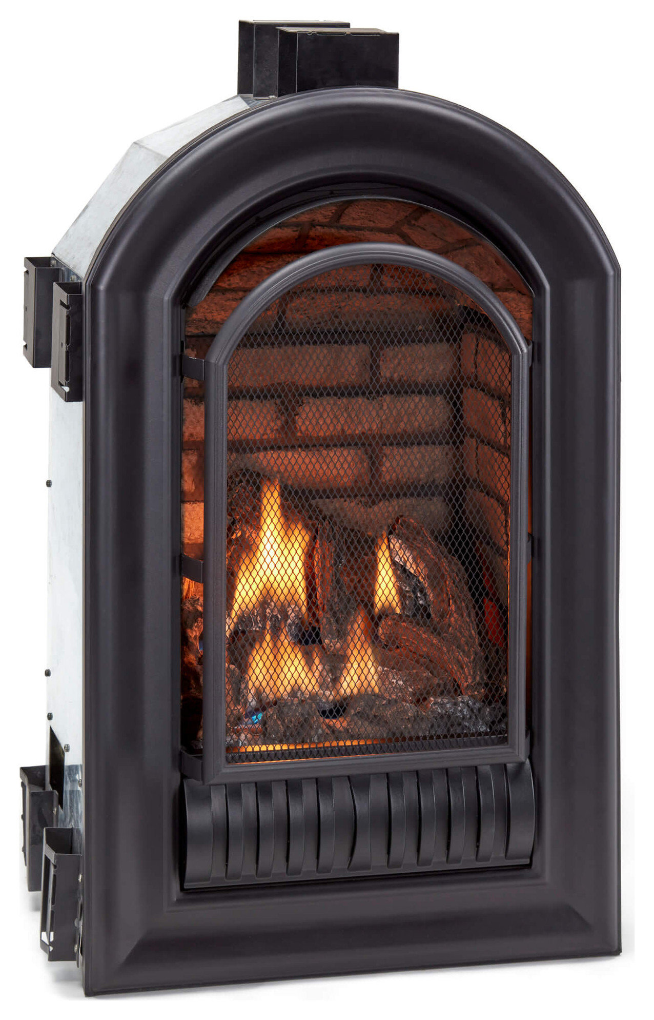 Ventless Gas Fireplace Insert, 20,000 BTU - Traditional - Indoor ...