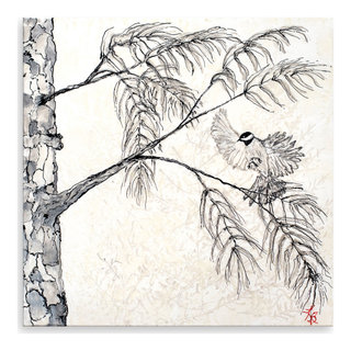 Monoscape XX' Wrapped Canvas Wall Art by Karen Biery, 20"x20 ...