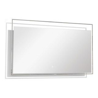 Transolid Taylor LED-Backlit Contemporary Mirror, 47-in W x 24-in H ...