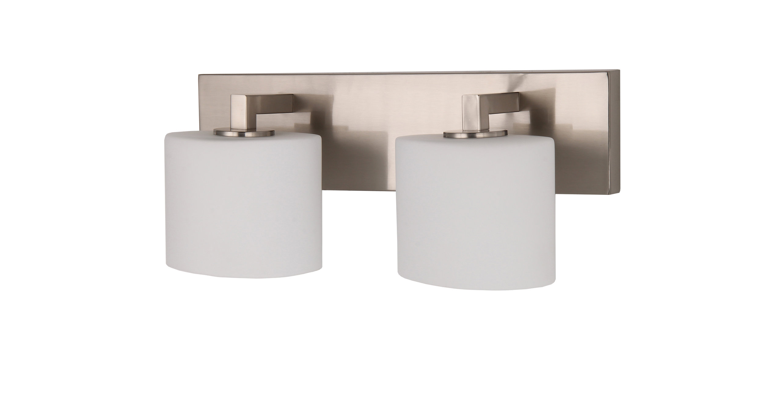 Interior 2-Light Vanity Fixture - Transitional - Bathroom Vanity ...