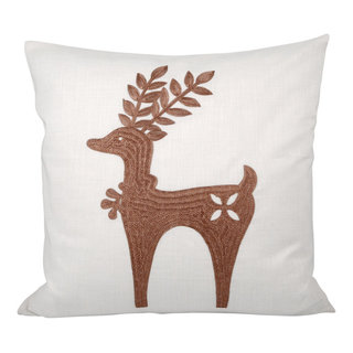 ELK Lifestyle 903212 Prancer 20x20 Pillow - Rustic - Decorative Pillows ...