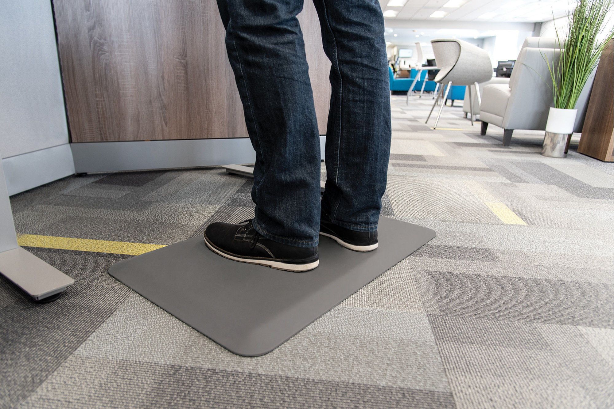 Stand Smart Premium Anti-Fatigue Mat, 32"x20" - Contemporary - Kitchen ...