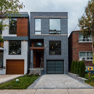 75 Beautiful Modern Split-Level Exterior Home Pictures & Ideas | Houzz