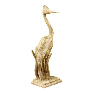 Egret 33" Garden Animal Statue - Traditional - Garden Statues And Yard ...