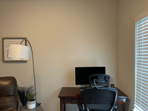 Any ideas on artwork above computer?