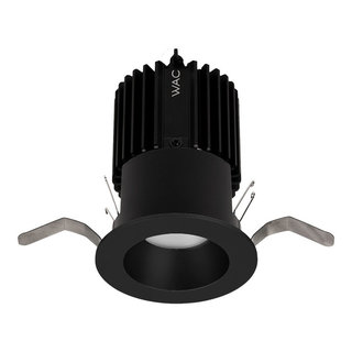 Volta 2" LED Round Trim With-Light Engine Flood 40 Beam 2700K, Black ...