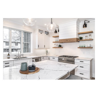 Sandy Hill Modern Farmhouse - Kitchen - New York - by Topilow ...