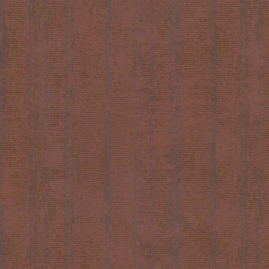 Rustic Ribbed Stripe Metallic Wallpaper, Sample - Contemporary ...