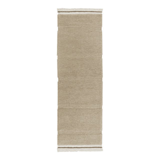 Steppe Woolable Runner, Sheep Beige - Contemporary - Hall And Stair ...