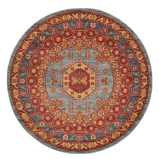 Traditional Azar Area Rug, 6' Round - Southwestern - Area Rugs - by ...