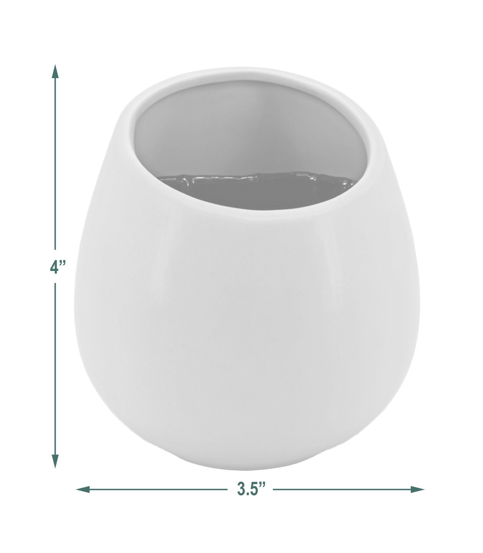 Small Round Wall Planter - Transitional - Outdoor Pots And Planters ...