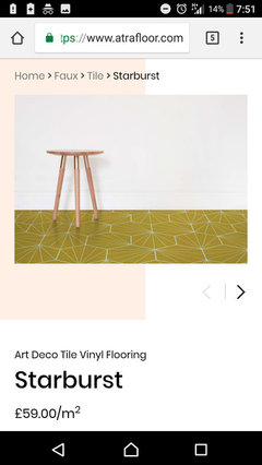 Bright yellow floor tiles and matching grout.... | Houzz UK