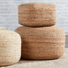 Jaipur Living Boysen Beige Solid Square Pouf - Beach Style - Floor Pillows And Poufs - by ...