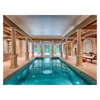 Asheville French Style in Limestone - Pool - Other - by User | Houzz