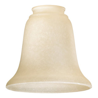 6" Signature Glass Shade, Amber Scavo - Traditional - Lighting Globes ...