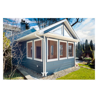 Ann Arbor Screened in Porch Addition - Contemporary - Porch - Detroit ...