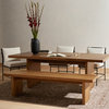Eaton Dining Table-Amber Oak Resin - Transitional - Dining Tables - by Four Hands | Houzz