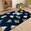 Mohawk Home Blue Boats Navy 5' x 8' Area Rug, 5' x 8' - Beach Style ...