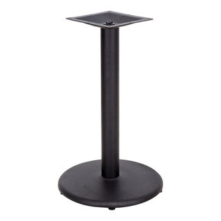 Table Base With 3'' Diameter Table Height Column, 24'' Round - Table ...