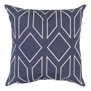 Skyline Pillow Cover 18x18x0.25, 18 x 18 x 0.25 - Contemporary ...