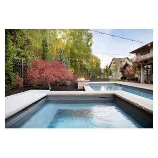 Backyard Remodel - Contemporary - Pool - Salt Lake City - by DECOR ...