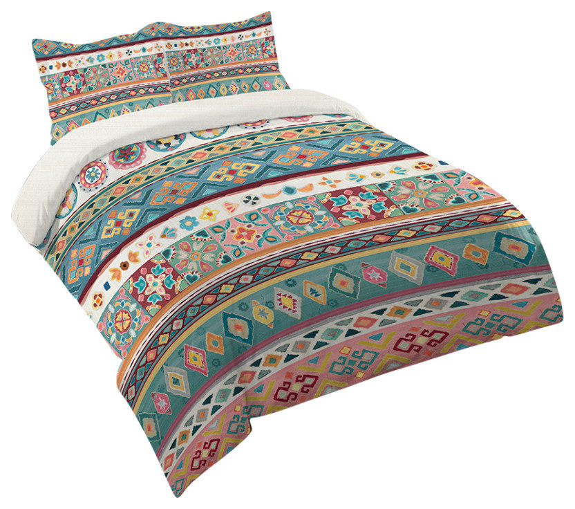 My Bohemian Life King Comforter, King - Mediterranean - Comforters And ...