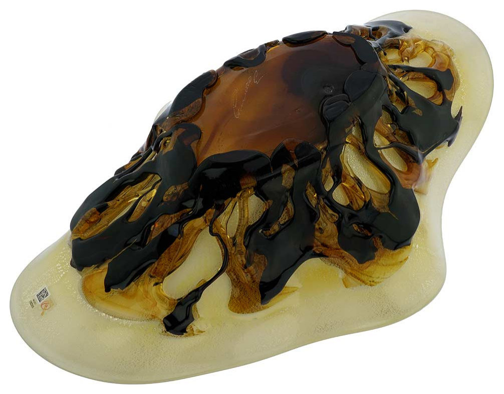 GlassOfVenice Murano Glass Stalactite Centerpiece Bowl - Contemporary ...