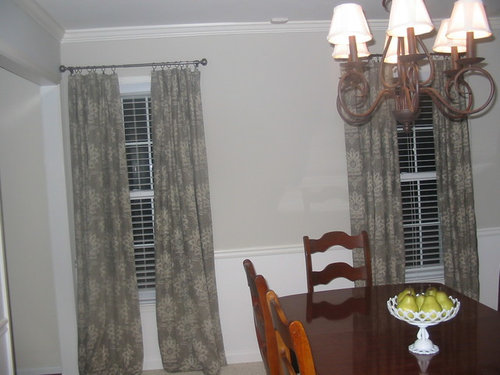 Mirror between windows