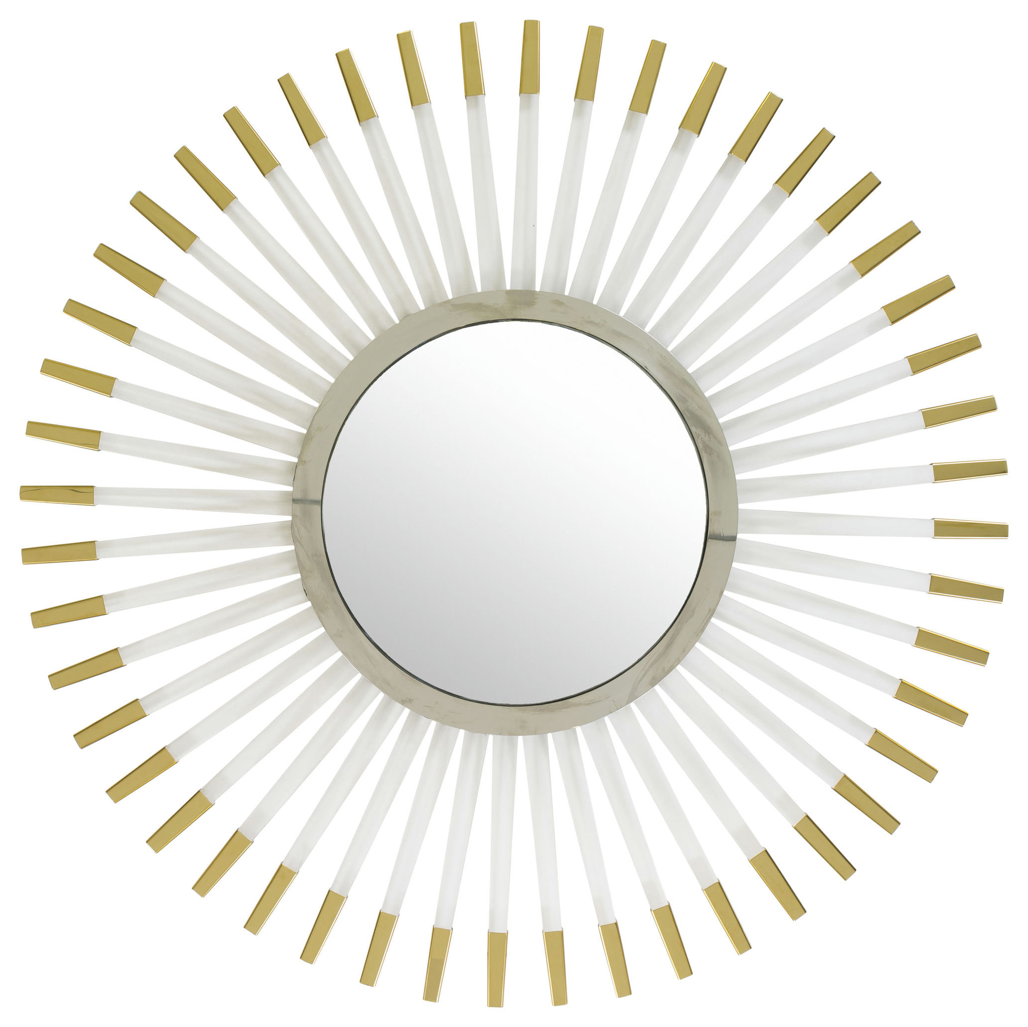 Surya Anson Mirror 39"H X 39"W - Midcentury - Wall Mirrors - by Beyond ...