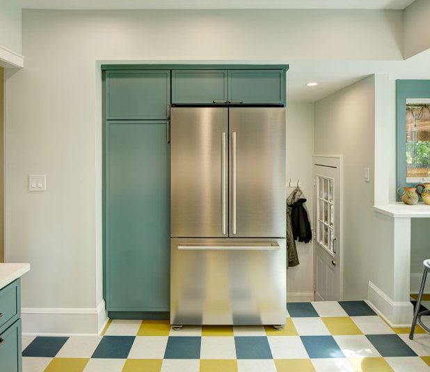 Kitchen of the Week: Vibrant and Playful in 144 Square Feet