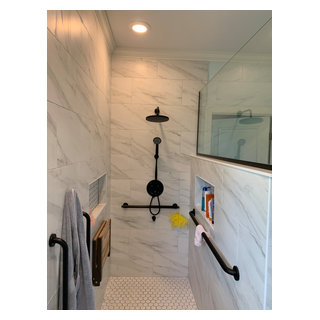Handicap Accessible Bathroom Remodel - Contemporary - Bathroom ...