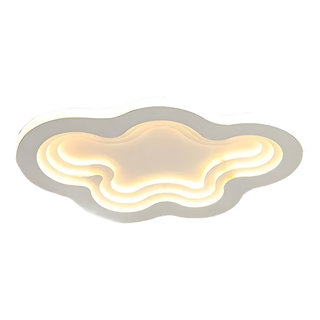 Acate | Minimalist Cloud LED Ceiling Light For Kids Room, L19.7xw12 ...