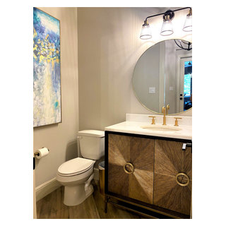Benders Landing Custom Home - Transitional - Powder Room - Houston - by ...