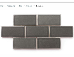 Coordinating Backsplash for Hanstone Monterey