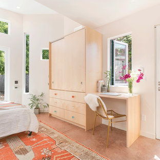 75 Beautiful Concrete Floor Bedroom Pictures & Ideas | Houzz