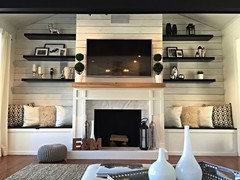 Ideas for a Recessed Wall Niche next to a Fireplace | Houzz Forum