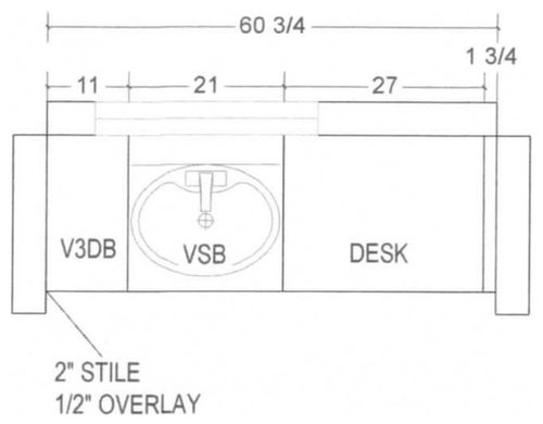Help designing bathroom vanity