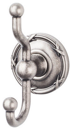Top Knobs ED2E Edwardian Bath Double Robe Hook - Traditional - Robe & Towel Hooks - by Knobbery ...