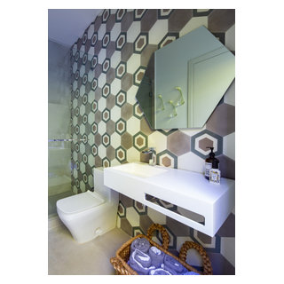 Ponce Davis - Contemporary - Bathroom - Miami - by Preschel + Bassan ...