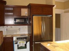 Show your full depth fridge, made to look built in