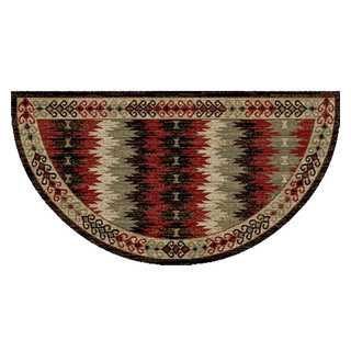American Destination Canyon View Multi Lodge Accent Rug 2'x3'8" Wedge ...