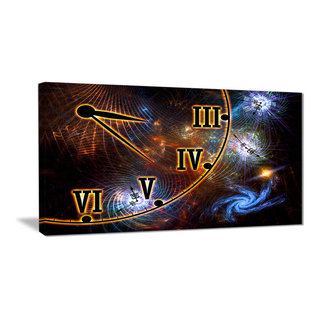 "Fabric of Space and Time" Digital Canvas Art Print, 32"x16 ...