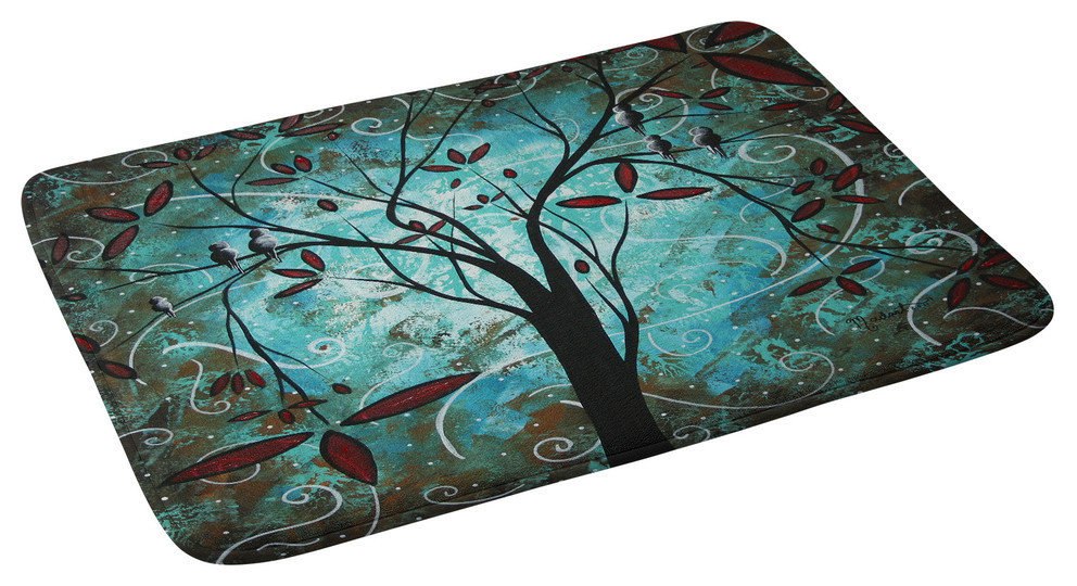 madart Inc. Romantic Evening Memory Foam Bath Mat, 17"x24 ...