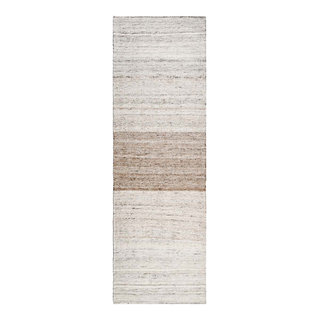Opal Beach Indoor Outdoor Handwoven Gray Multi Area Rug, 2.6x8 ...