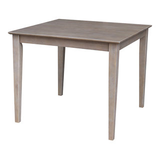 Solid Wood Top Table, 30 Inch High - Transitional - Dining Tables - by ...