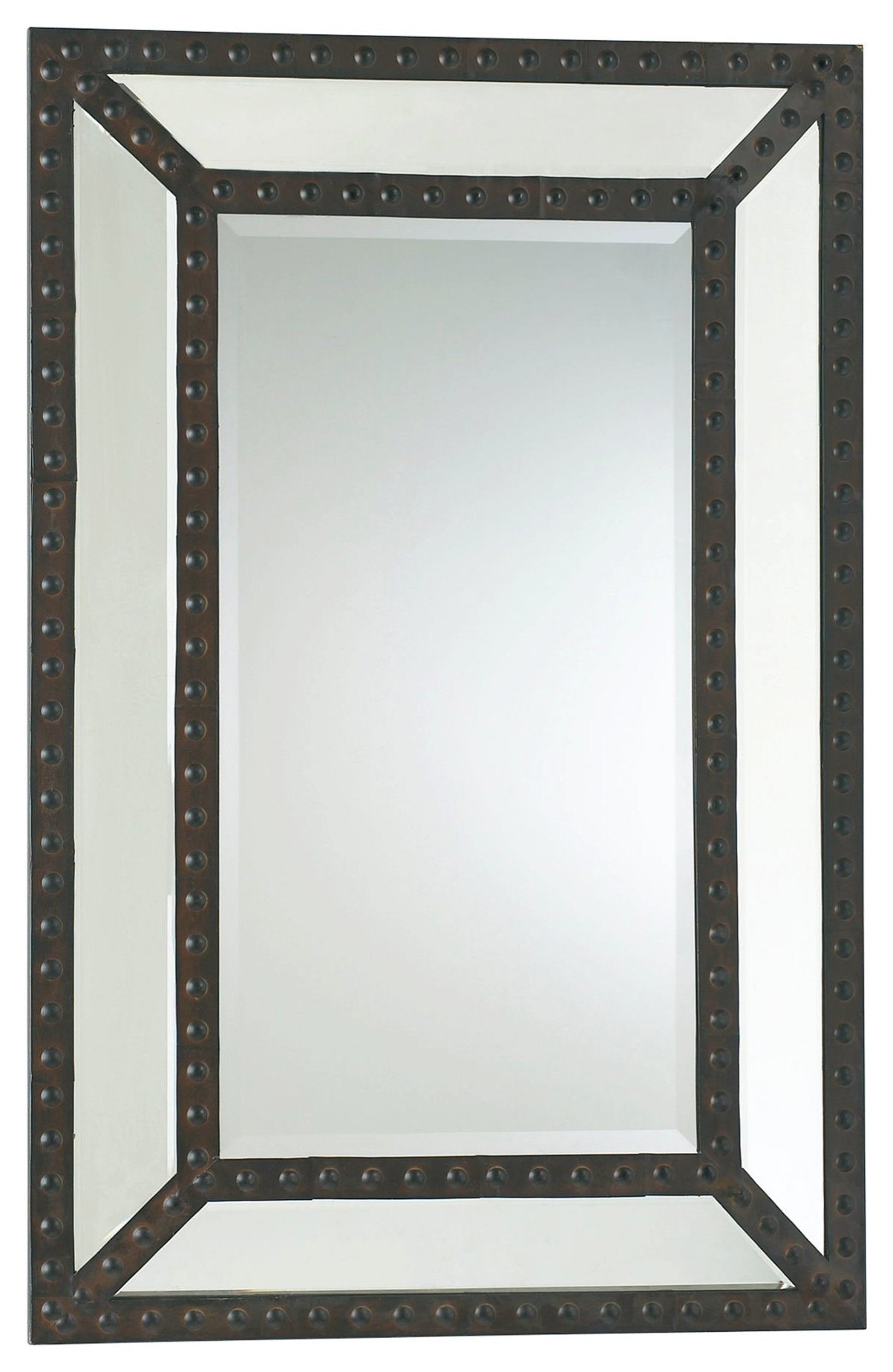 Merlin Mirror | Rust by Cyan - Industrial - Wall Mirrors - by Hudson ...