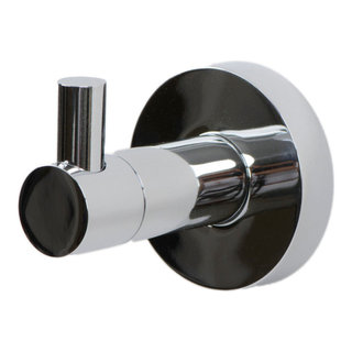 Venezia Series Single Robe Hook, Chrome - Transitional - Robe & Towel ...