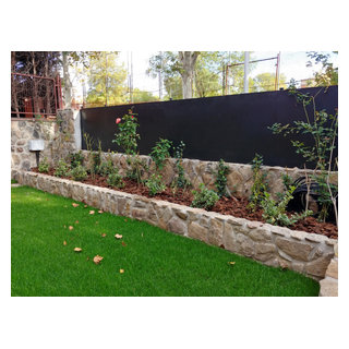 El jardín terminado - Rústico - Jardín - Madrid - de Arcadia Jardines y ...